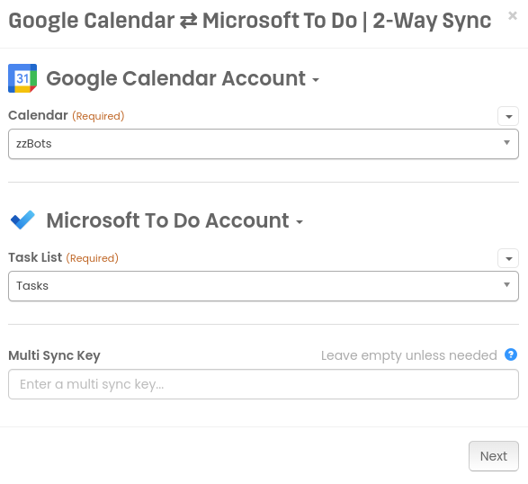 How to Sync Microsoft To Do with Google Calendar (Two Way Sync) | zzBots