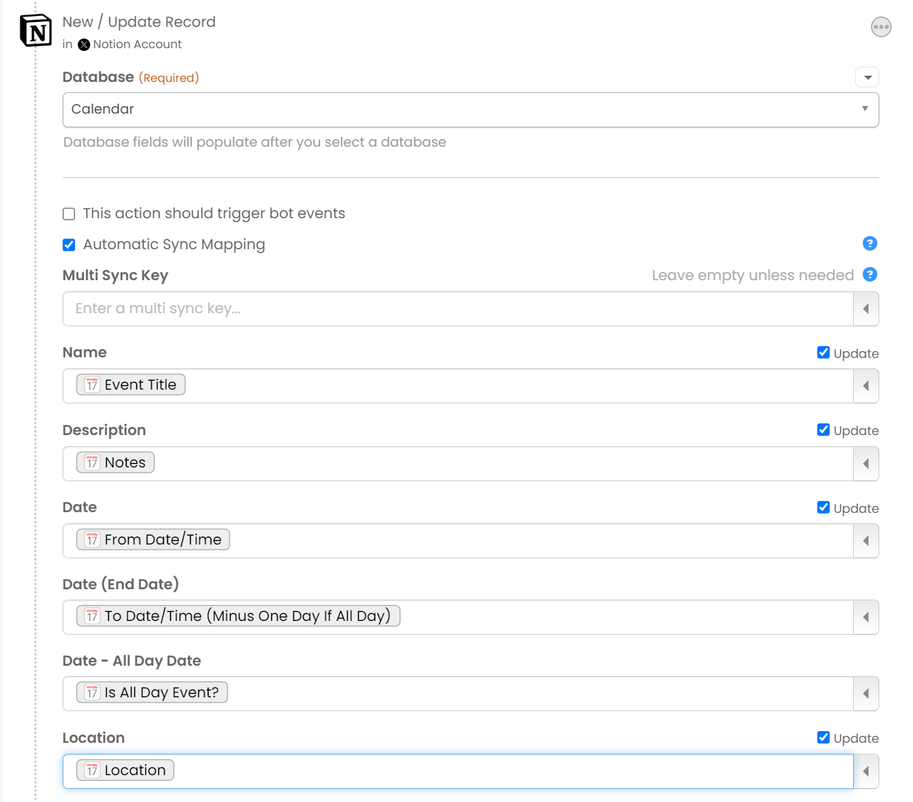 How to Set Up a Two-Way Sync Between Notion and Apple iCloud Calendar | zzBots